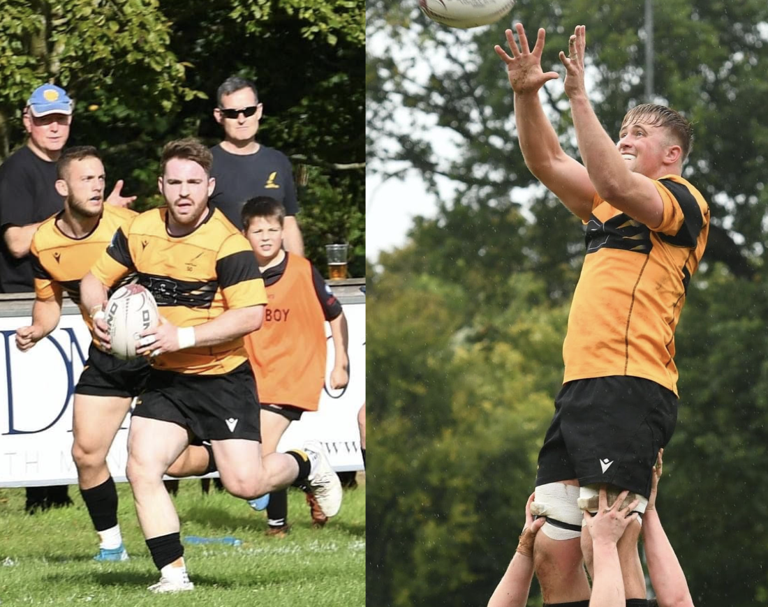Currie Chieftain's Hamish Ferguson and David John (DJ) Innes are ...