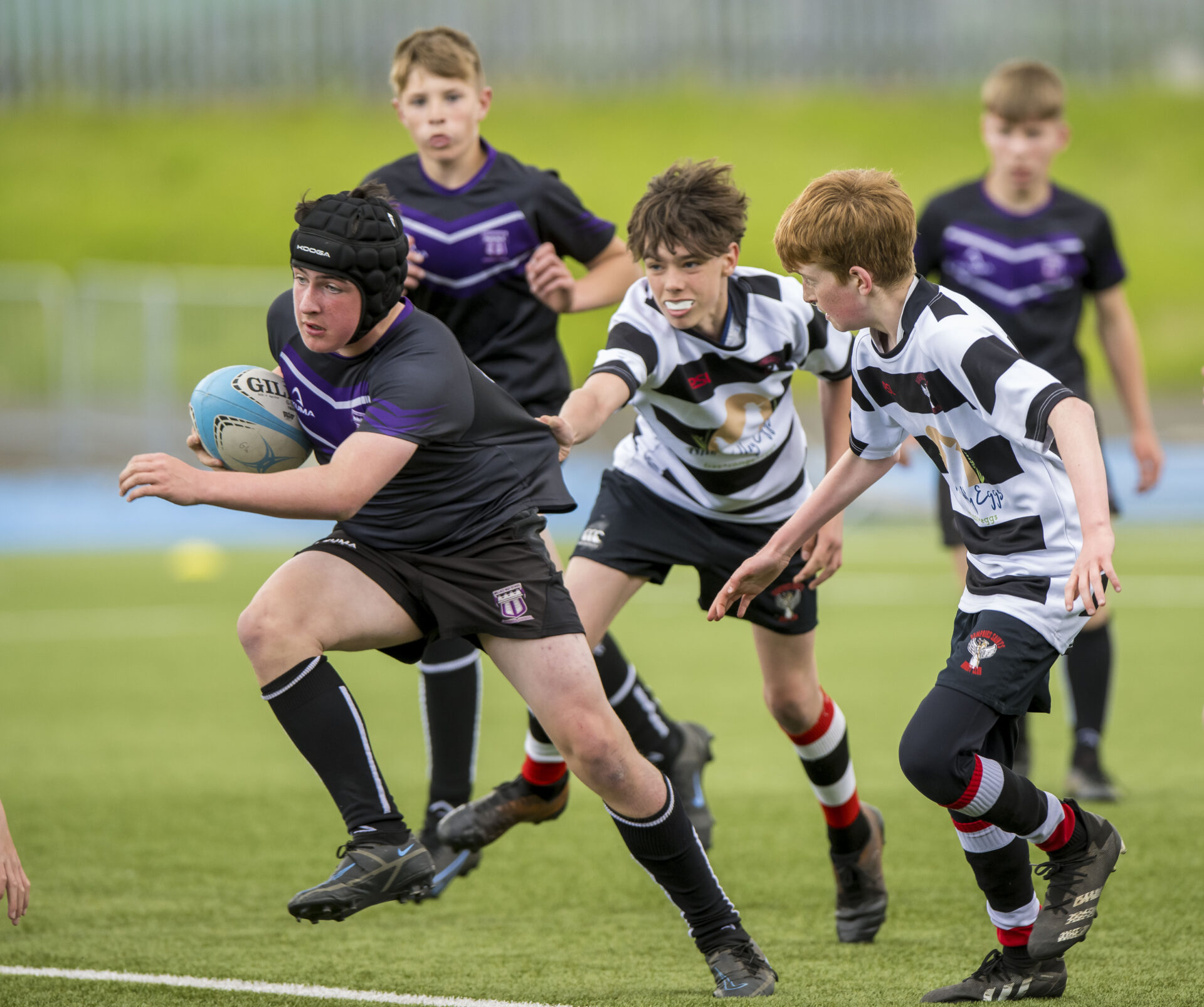 Stirling County Get Involved With Rugby at Wallace High School ...