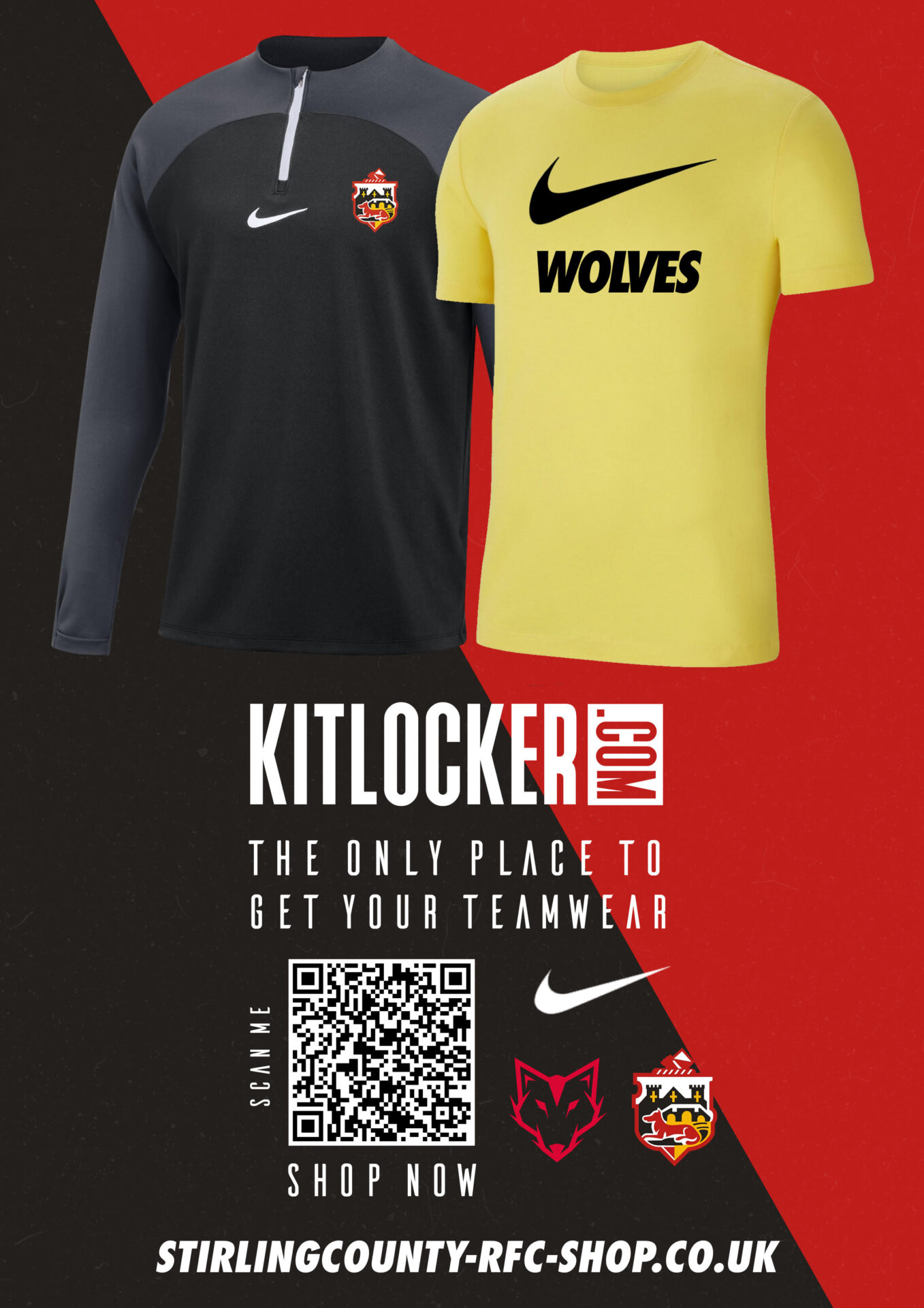 Stirling County & Stirling Wolves Merch Now Available! - Stirling ...